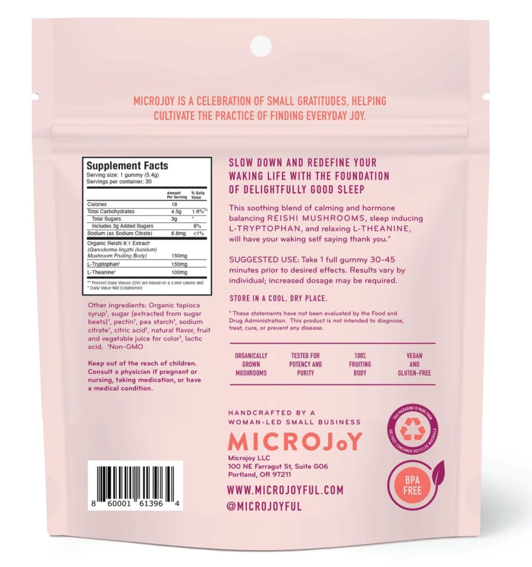 MicroJoy Hibernate Mushroom Gummies – Green Eyed Daisy