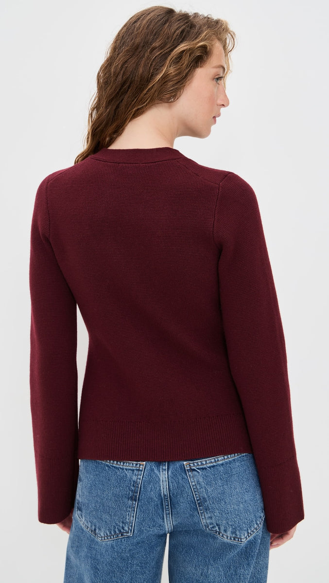 Pistola Aeron V-Neck Cardigan Sweater – Green Eyed Daisy